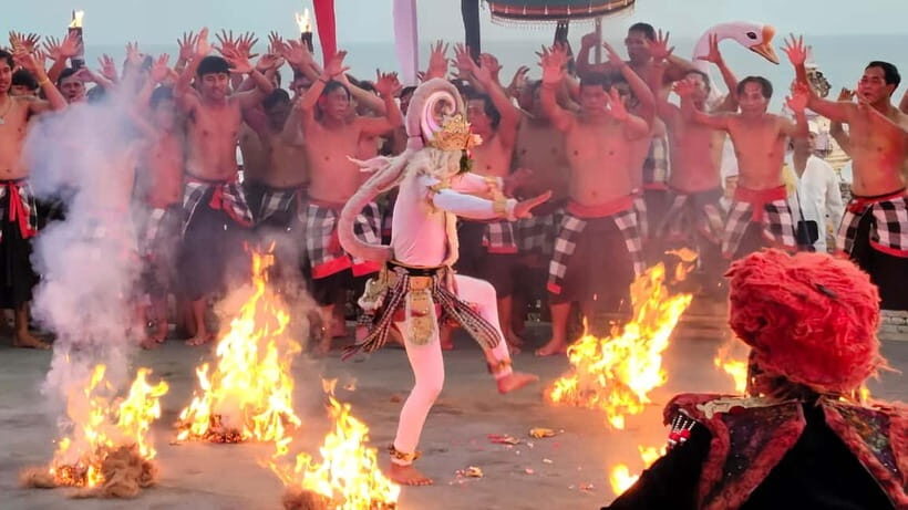 Melasti Kecak Fire Dance, Sunset & Ocean Cliff Views in Bali - The Details of the Tour