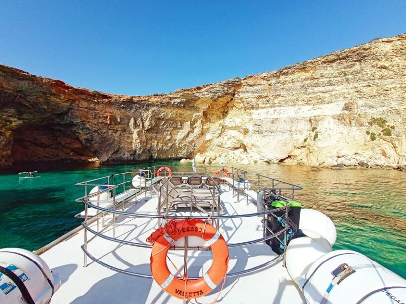 Mellieha: 2 Bay Evening Sunset Cruise Crystal & Blue Lagoon - Key Points