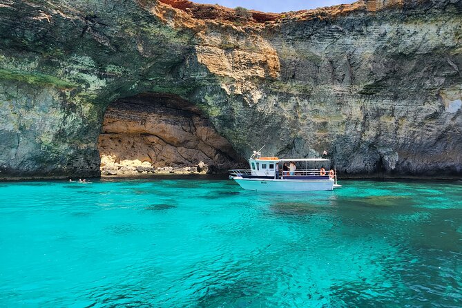 Mellieha: Gozo, Comino, Sea Caves, and Blue Lagoon Cruise - Swimming in the Blue Lagoon and Crystal Lagoon