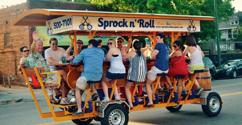 Memphis: Guided Bar Crawl on a Pedal Bike - An In-Depth Look at the Memphis Pedal Bike Bar Crawl