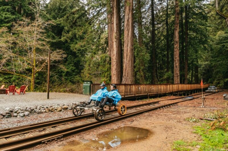 Mendocino County: Pudding Creek Railbikes - The Practicalities: What to Expect