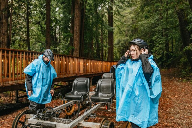 Mendocino County: Pudding Creek Railbikes - The Sum Up