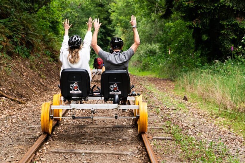 Mendocino County: Railbiking Tour Along the Noyo River - An In-Depth Look at the Railbiking Adventure