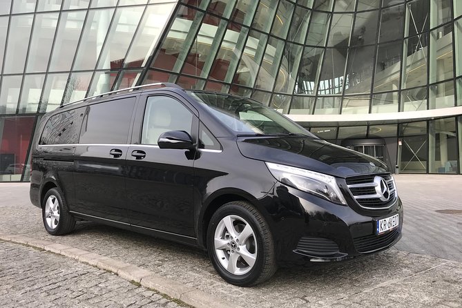 Mercedes V Class VIP minivan Kraków - Key Points