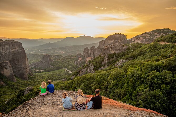 Meteora Sunset with Monastery & Hermit Caves Tour in Small Group - The Transportation and Group Experience