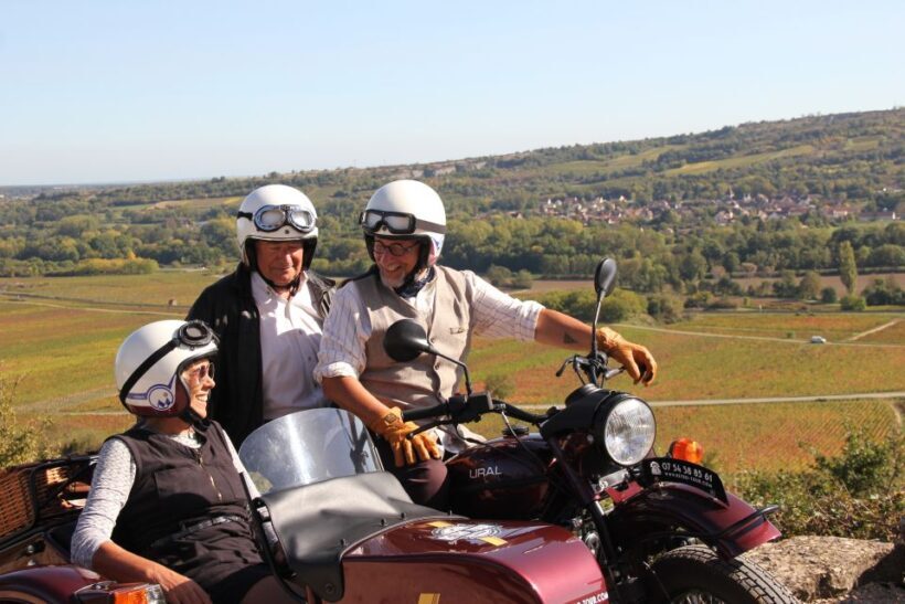 Meursault: Tour of the Vineyards on Motorbike with Sidecar - An In-Depth Look at the Experience