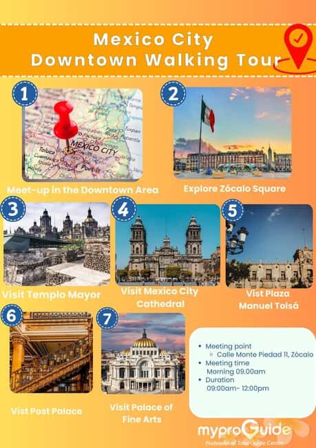 Mexico City: Downtown Walking Tour (CH, JP, ENG or SPA/ESP) - Exploring Mexico City’s Historic Downtown