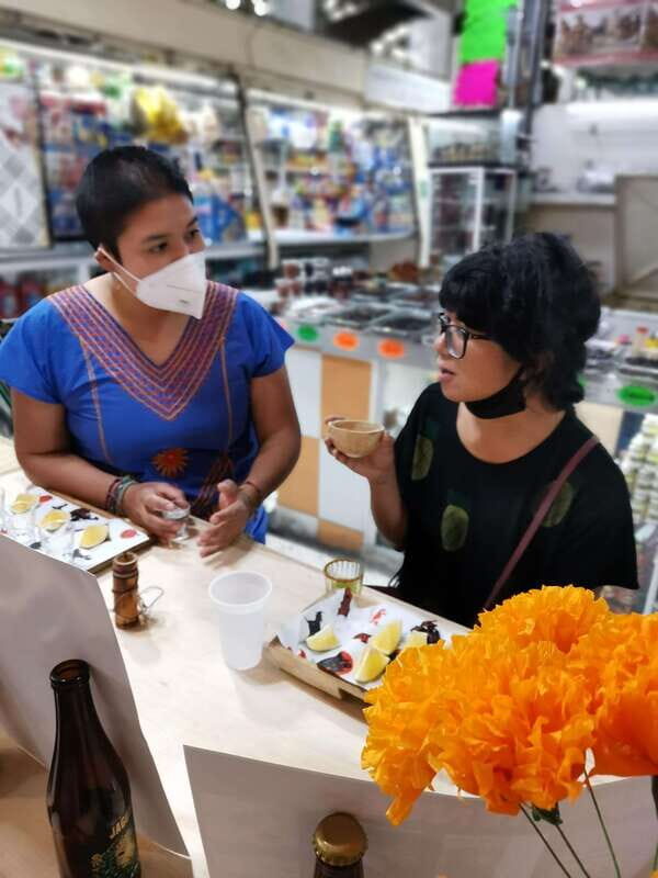 Mexico City: Mezcal & Pulque Tasting at Exotic Market Stall - What to Expect from the Experience