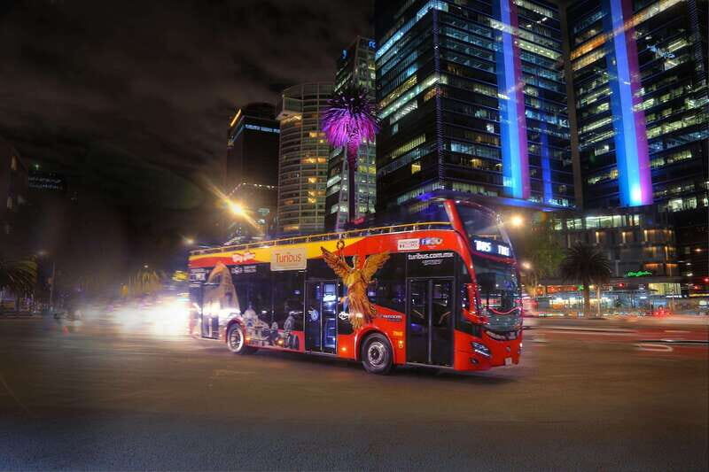 Mexico City: Night City Tour in a Double Decker Bus - Key Points