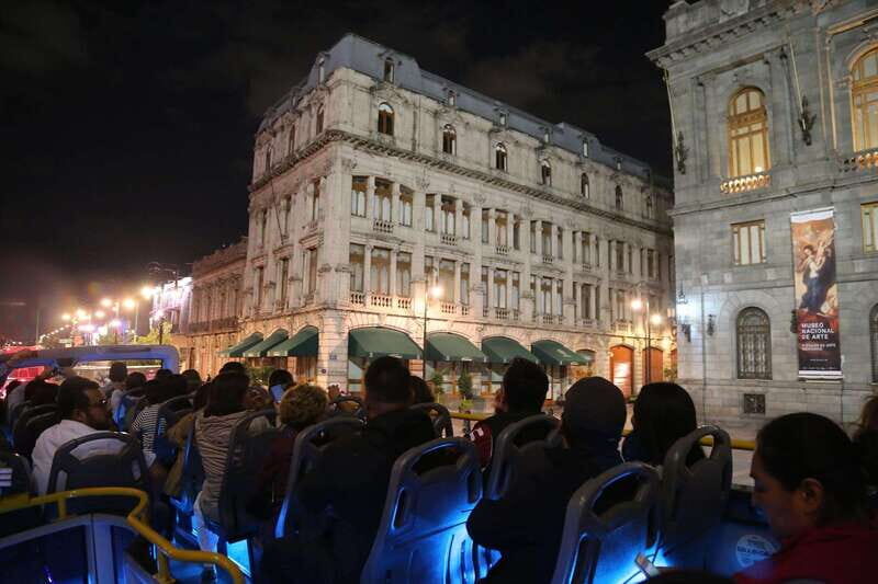 Mexico City: Night City Tour in a Double Decker Bus - The Route and Landmarks in Detail