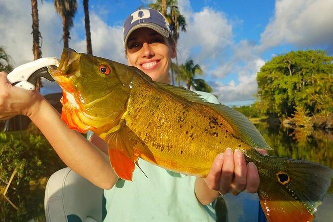 Miami Airport Lakes Peacock Bass Fishing Trip (1 to 4 ppl) - FAQs