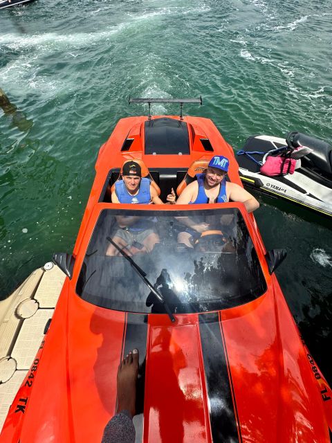 Miami Beach 1-HOUR JETCAR RIDE PLUS FREE 1-HOUR BOAT TOUR - Frequently Asked Questions