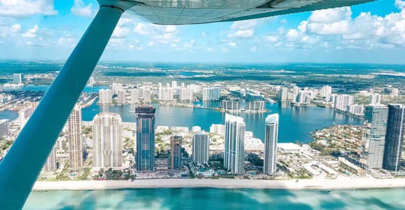 Miami Beach: South Beach Private Airplane Tour with Drinks - Key Points