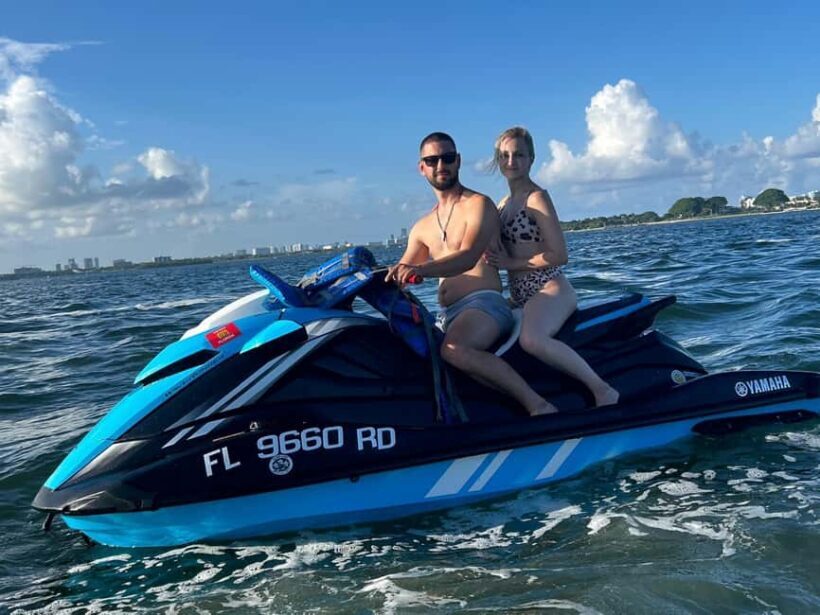 Miami: Biscayne Bay Jet Ski Rental & Free Boat Ride - Key Points
