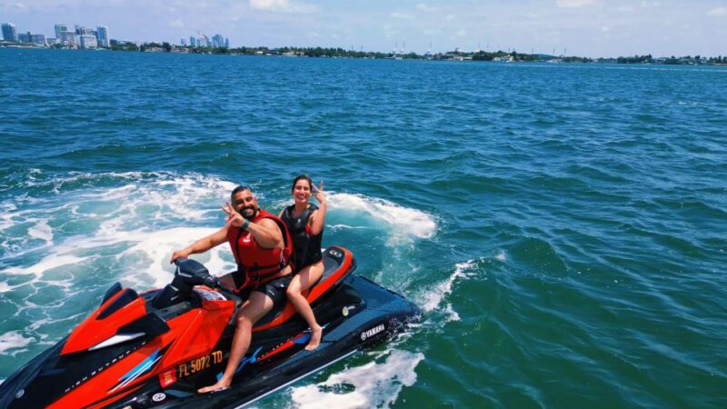 Miami: Biscayne Bay Jet Ski Rental & Free Boat Ride - Exploring the Itinerary in Detail