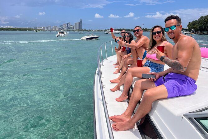 Miami Boat & Yacht for Day or Sunset Tour Cruise with captain - The Sum Up