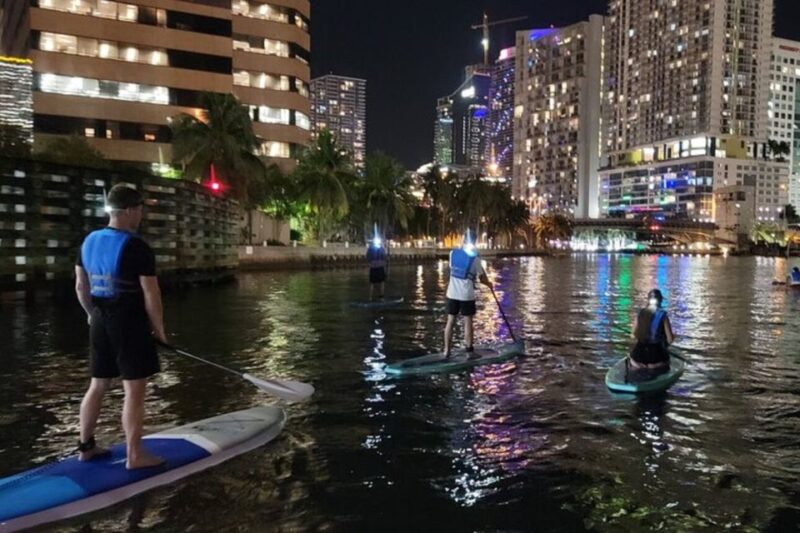Miami: City Lights SUP or Kayak Night Tour - The Sum Up