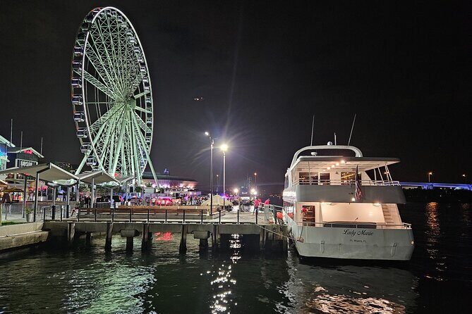Miami Evening Cruise of Biscayne Bay on Luxury Yacht - What to Expect from the Itinerary