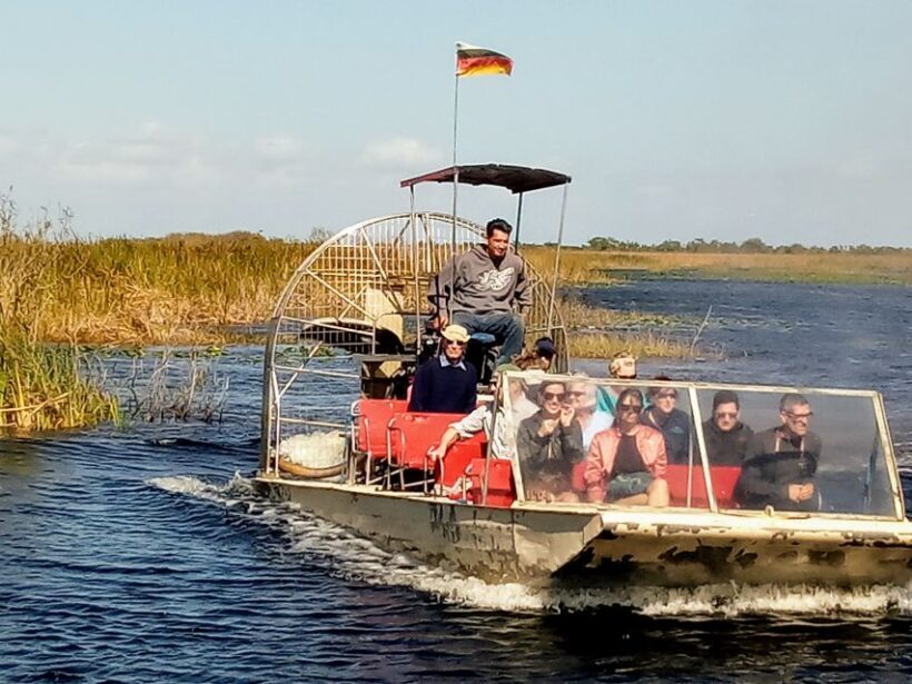 Miami: Everglades Full-Day Tour with 2 Boat Trips and Lunch - The Airboat Ride: Gliding Over the “River of Grass”