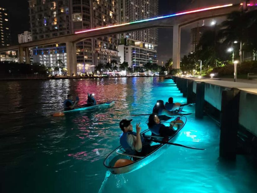 Miami: Guided LED-Lit Kayak Night Tour - Miami: Guided LED-Lit Kayak Night Tour – An Unforgettable Waterborne Experience