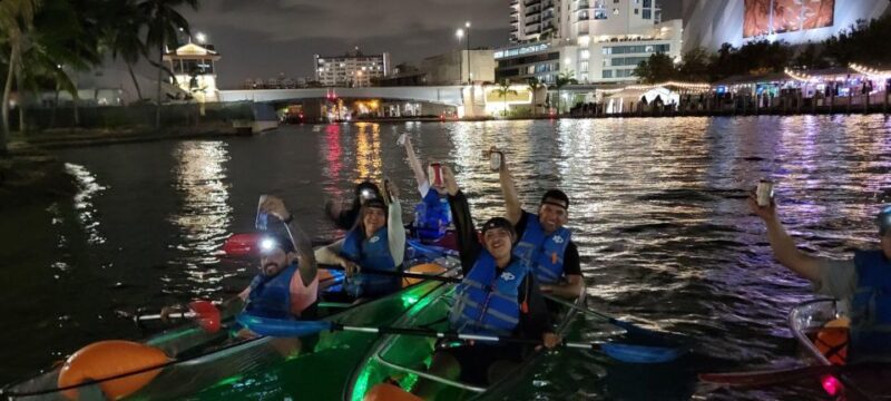 Miami: Guided LED-Lit Kayak Night Tour with Drinks - Practical Details and Tips