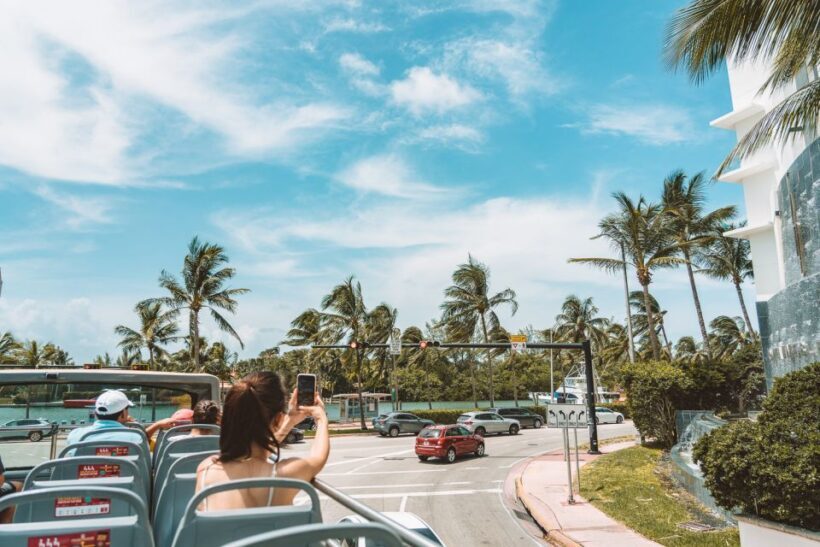 Miami: Hop-on Hop-off Open-top Bus Tour and Optional Cruise - The Night Tour: Miami Lights and Landmarks