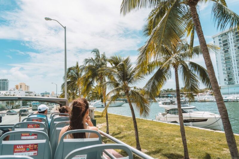 Miami: Hop-on Hop-off Sightseeing Tour with Optional Cruise - Key Points