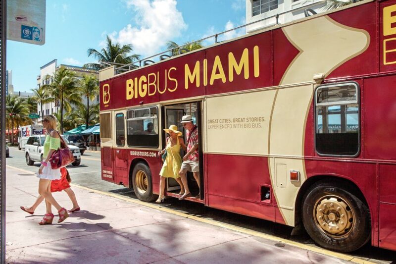 Miami: Hop-on Hop-off Sightseeing Tour with Optional Cruise - In The Sum Up