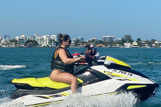 Miami Island Adventure Jet Ski Tour Bring a Partner for Free - An Authentic Miami Water Adventure: What You Can Expect