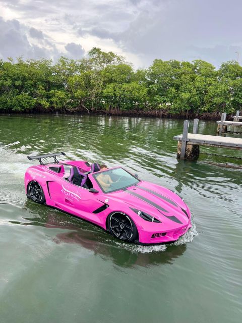 Miami JetCar: 1 Water JetCar Rental | 1h - Key Points