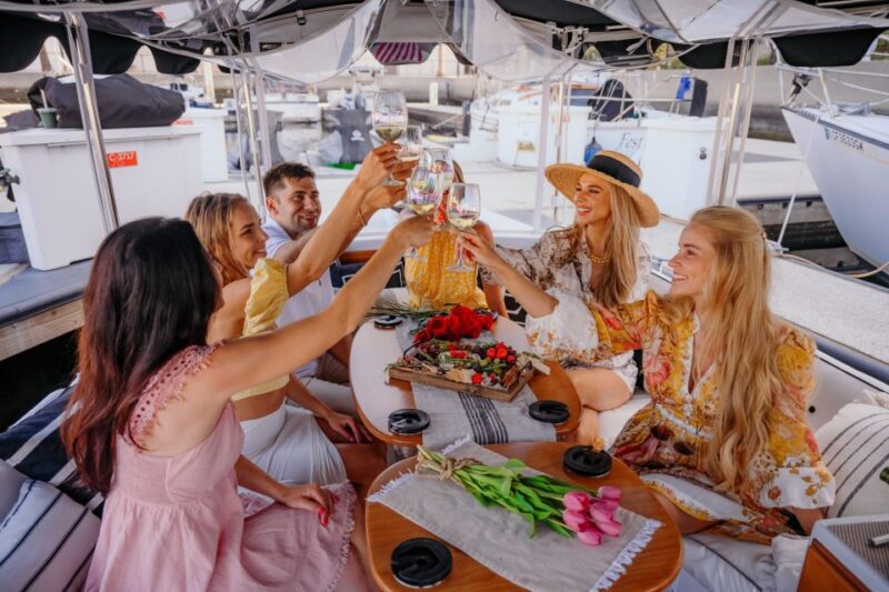 Miami: Luxury E-Boat Cruise with Wine and Charcuterie Board - What to Expect and How It Works