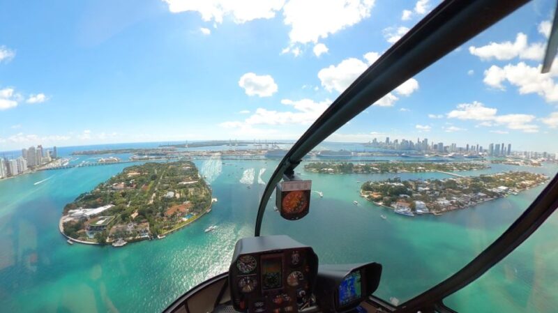 Miami: Luxury Private Helicopter Tour - The Route and Sightseeing Highlights