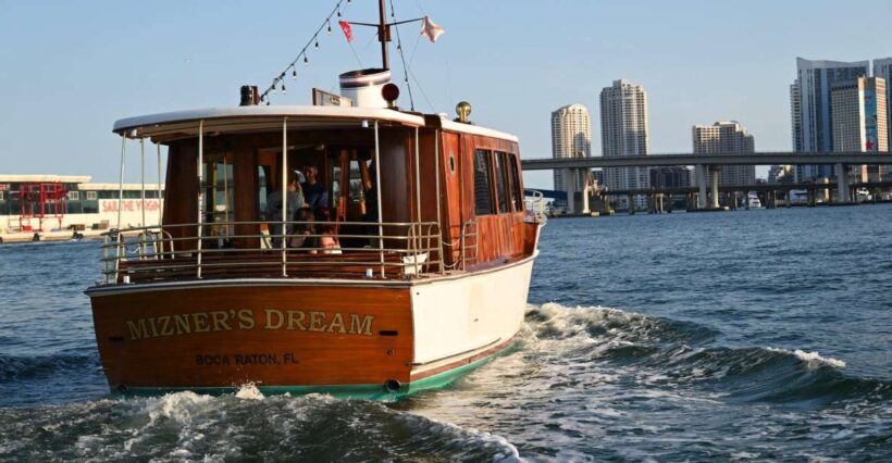 Miami: Miami Skyline Vintage Yacht Cruise, - A Closer Look at the Miami Skyline Vintage Yacht Cruise