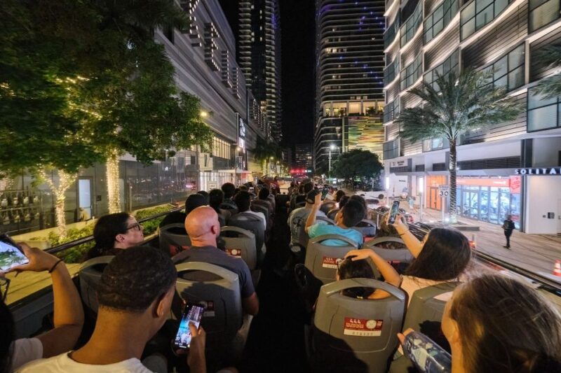 Miami: Open-top Bus Sightseeing Night Tour with Live Guide - Who Will Enjoy This Tour?