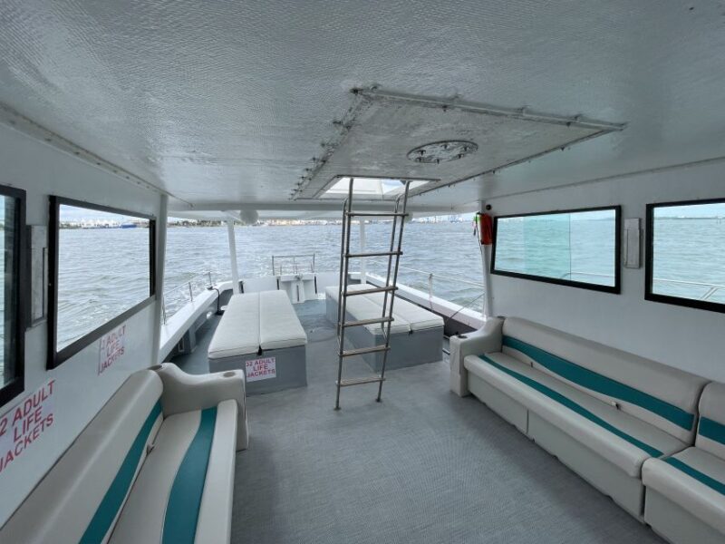 Miami Party Yacht for 34PP Bachelorette party Birthday party - Key Points