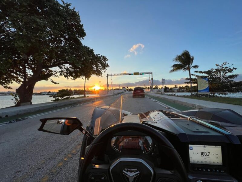 Miami: Polaris Slingshot Rental - What to Expect During the Rental