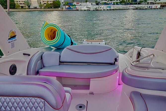 Miami Private Boat Cruise & Tour With a Captain - Included Amenities