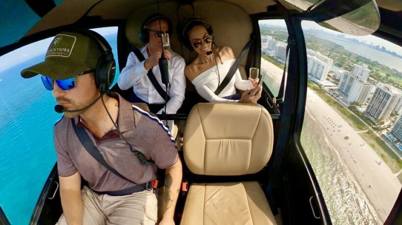 Miami: Private Luxury Helicopter Flight with Champagne - An Overview of the Experience