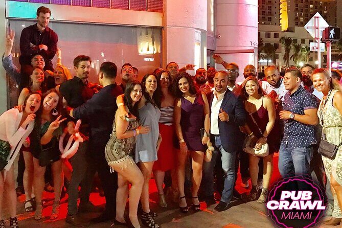 Miami Pub Crawl and Clubbing Experience - Key Points