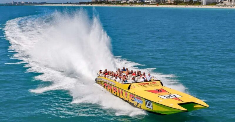 Miami: Sightseeing Speedboat Tour - Key Points