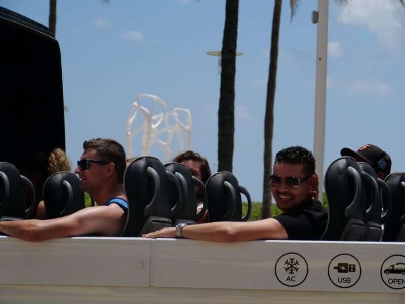Miami Sightseeing Tour in a Convertible Bus (French) - FAQ