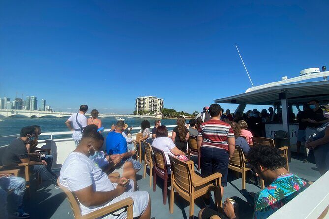 Miami Skyline 75 Min Cruise Tour Biscayne Bay Millionaire Homes - Duration and Group Size