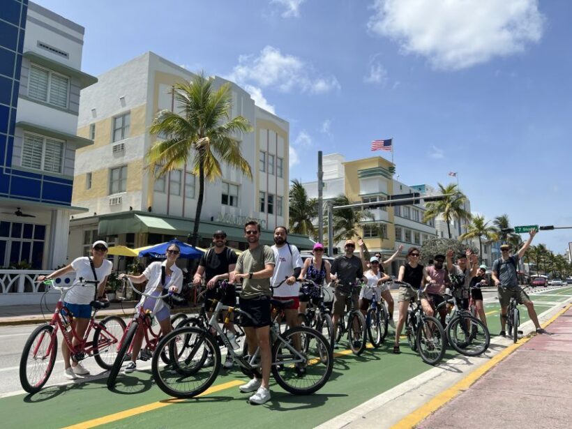 Miami: The Famous South Beach Bicycle Tour - Ocean Views and South Pointe Park