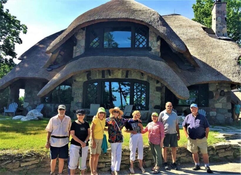 Michigan: Earl Young Mushroom House Tour - The Sum Up