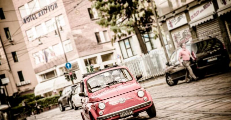 Milan: BIG CentralCityTour by Vintage Fiat 500 (3hs, 3stops) - The Sum Up
