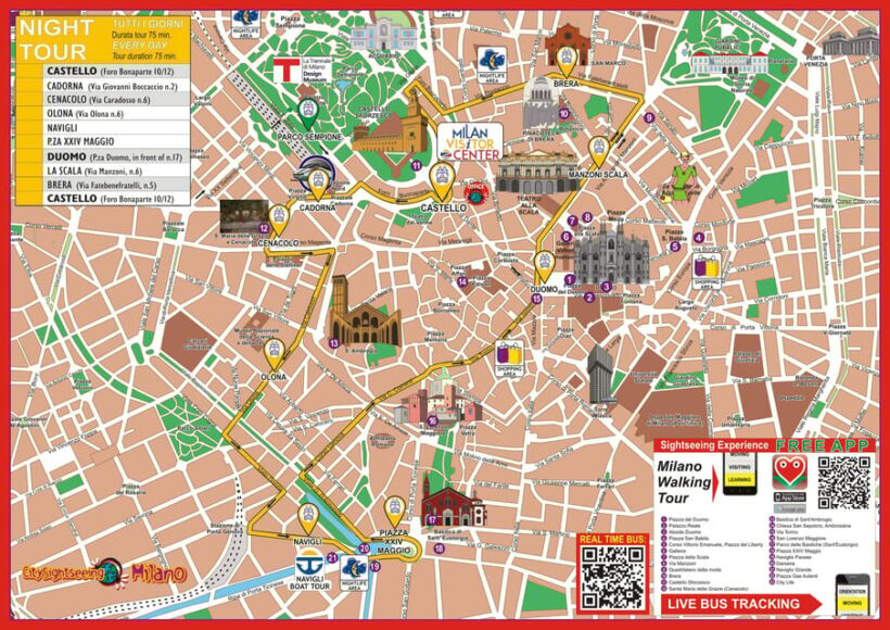 Milan: Night Tour by Bus - FAQ