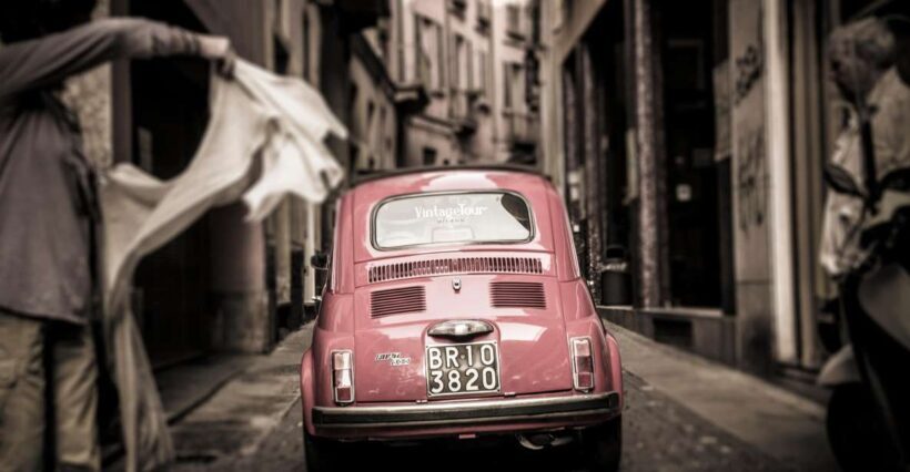 Milan: Night Tour by Vintage Fiat 500 (3hs, 3stops) - The Sum Up