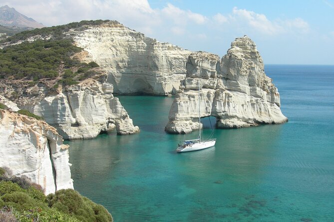 Milos and Polyaigos Full Day Cruise with Meals and Snorkelling - Beach Time at Gerakas and Famous Pirate Caves