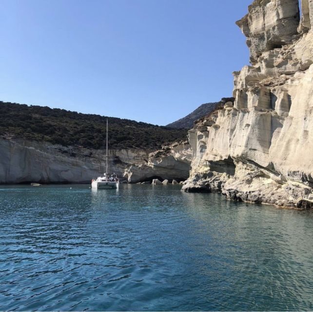 Milos: Full-Day Catamaran Cruise to Poliegos and Kleftiko - An Overview of the Experience