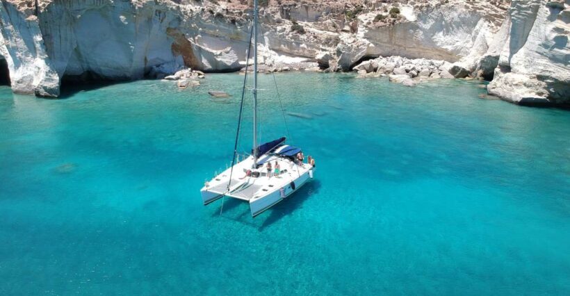 Milos: Full-Day Catamaran Cruise with Paddle Board - Beach and Cave Days: The Heart of the Experience
